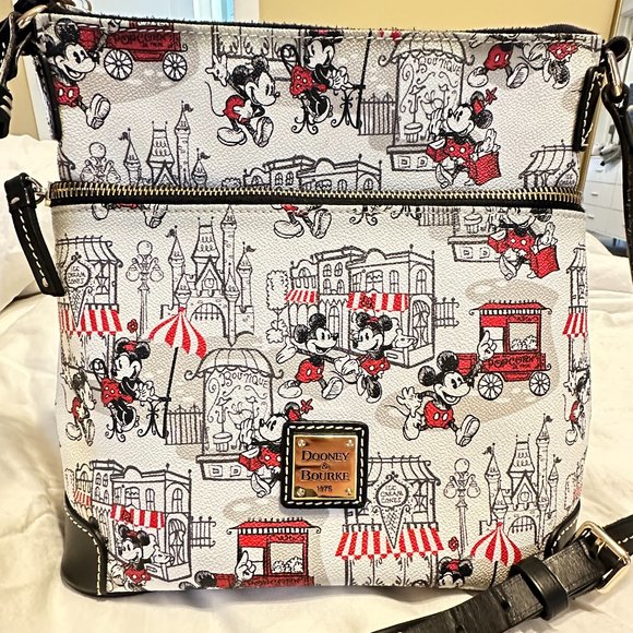 Dooney & Bourke | Bags | Disney Dooney Bourke Mickey Minnie Downtown ...